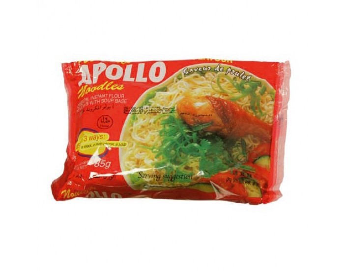 Apollo, Packs, Noodles, Chicken