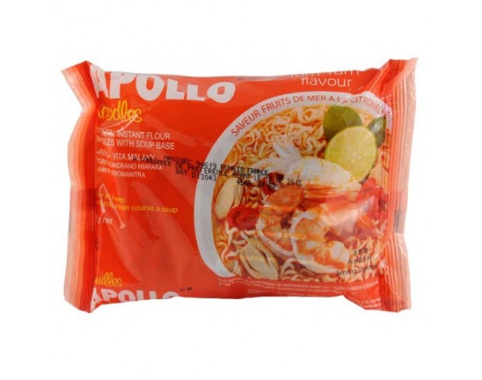 Apollo, Bol, Noodles, tomyum, Packs