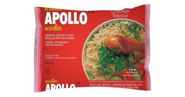 Apollo, Packs, Noodles, Chicken